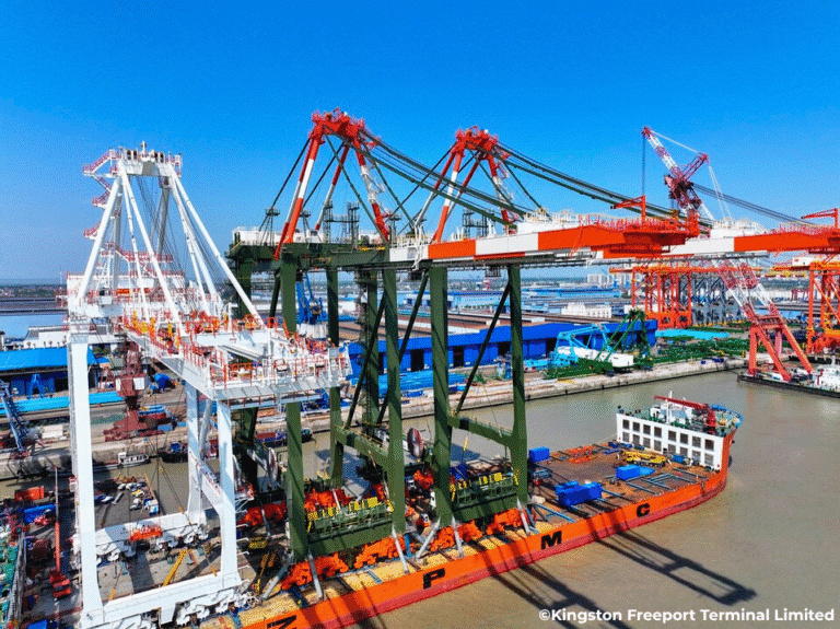 Kingston Freeport Terminal Limited: two new Super Post-Panamax cranes ...