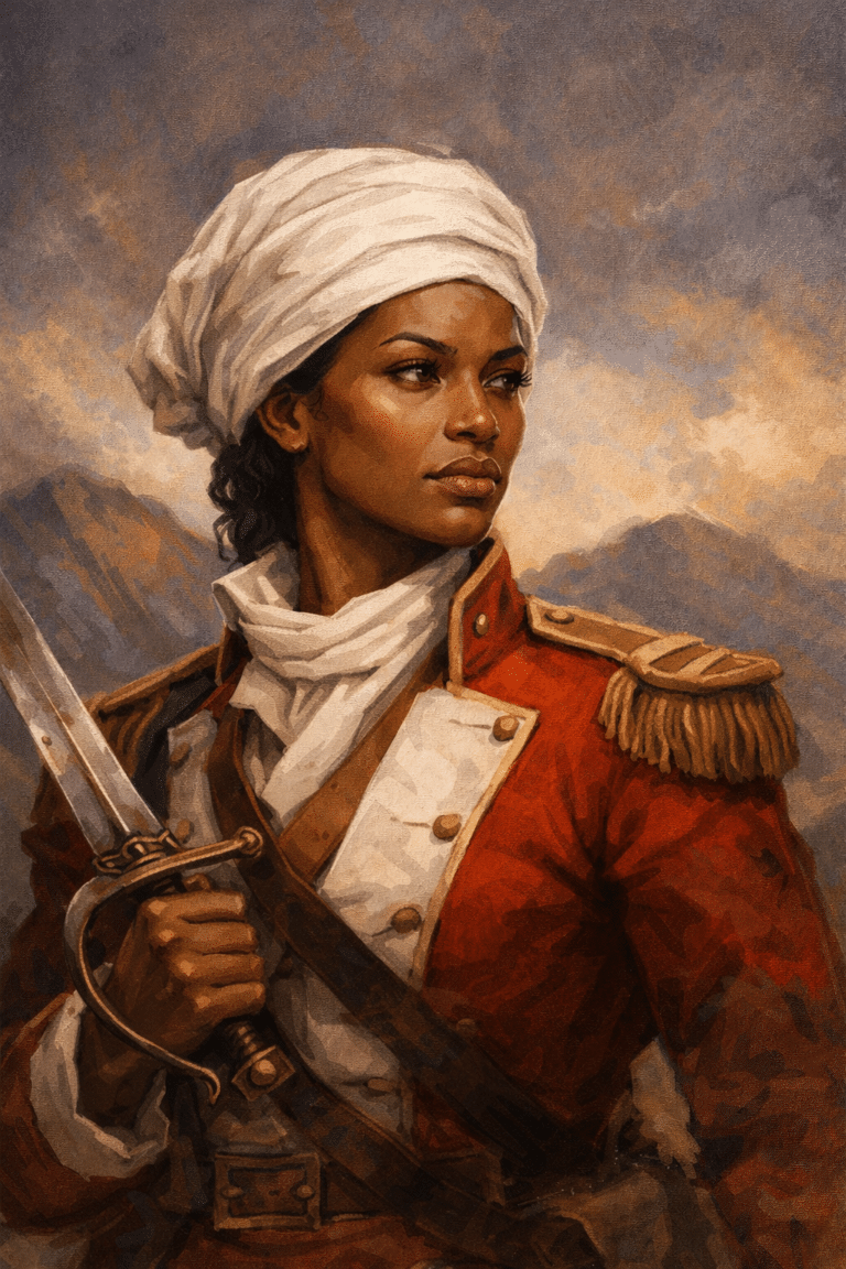 Sanité Bélair, lieutenant of the Haitian revolution. RK 2025