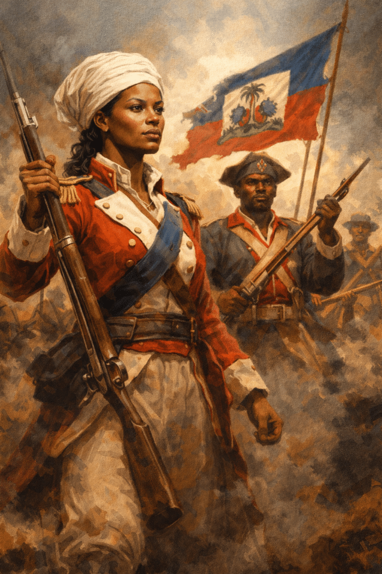 Sanité Bélair, lieutenant of the Haitian revolution. RK 2025